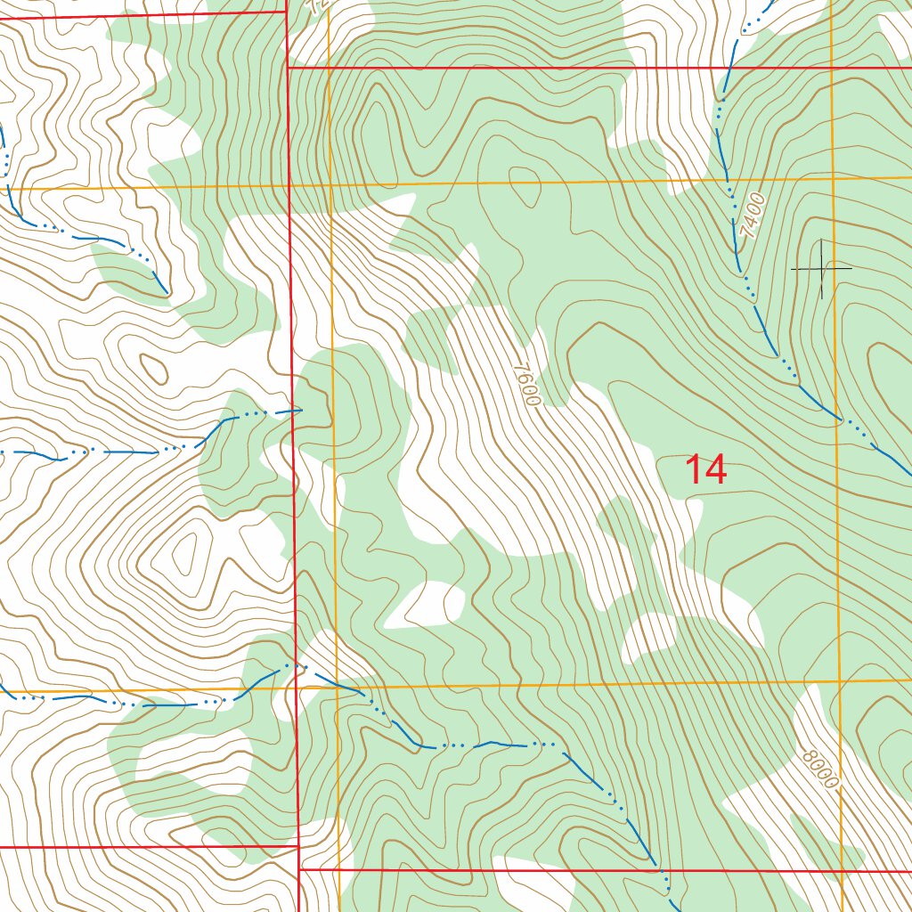 Piute Reservoir, UT FSTopo Map by US Forest Service - Topo | Avenza Maps