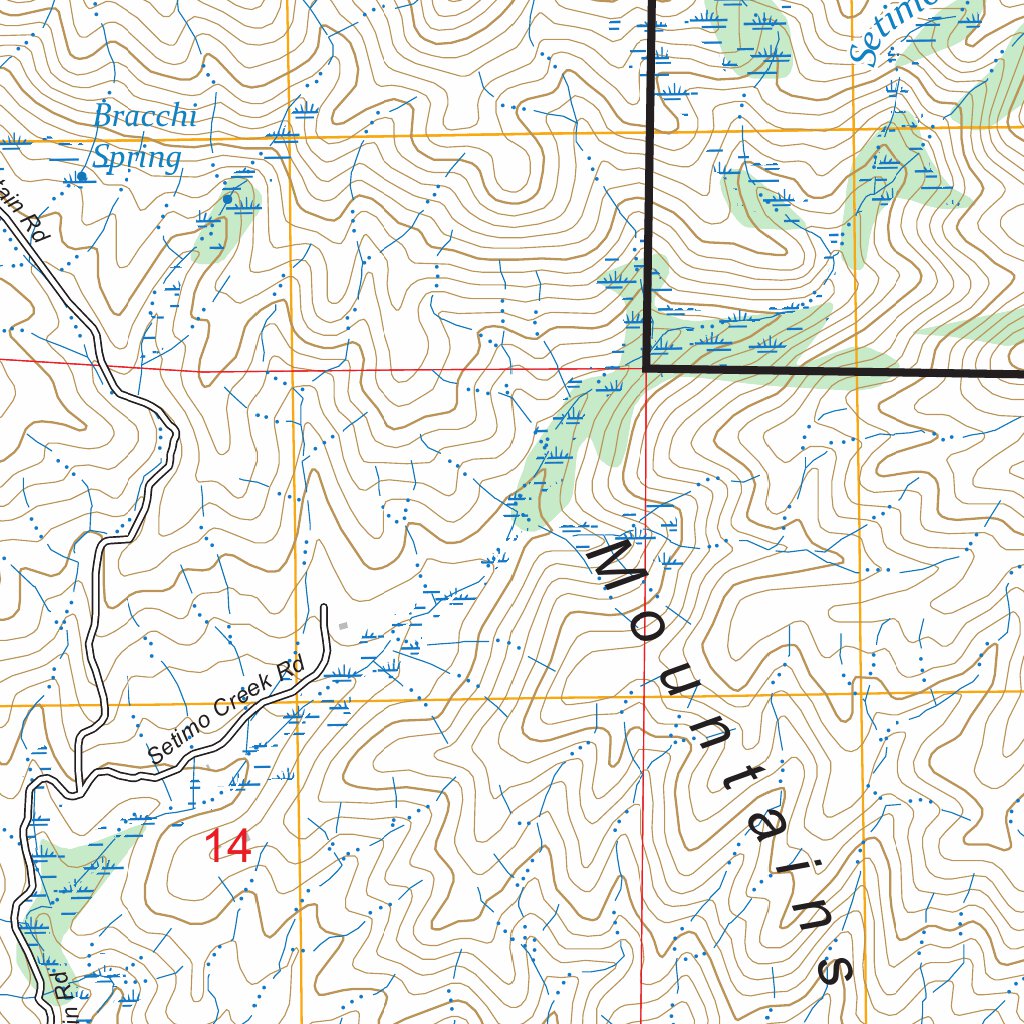 Piute Peak, CA FSTopo Map by US Forest Service - Topo | Avenza Maps