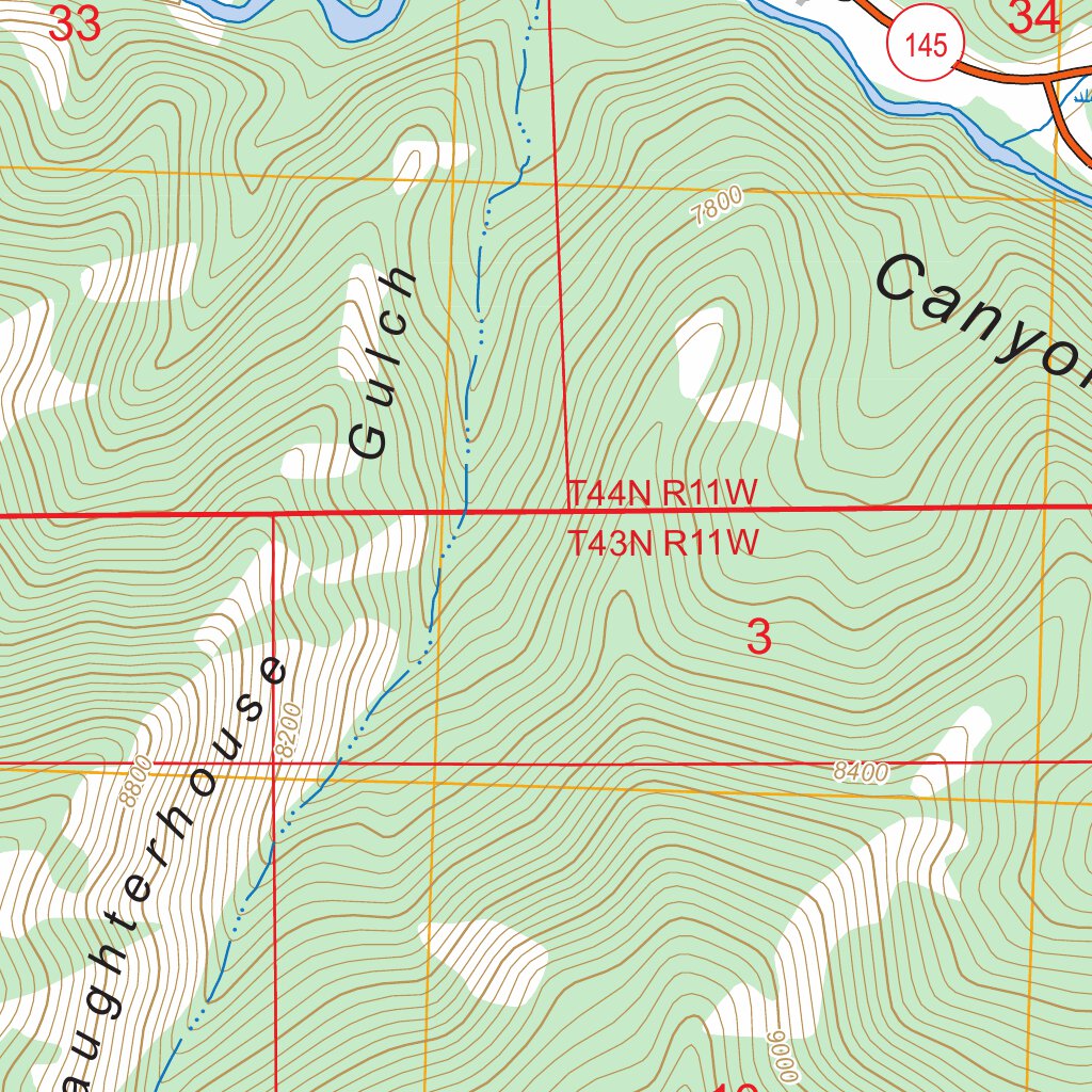 Placerville, CO FSTopo Map by US Forest Service - Topo | Avenza Maps