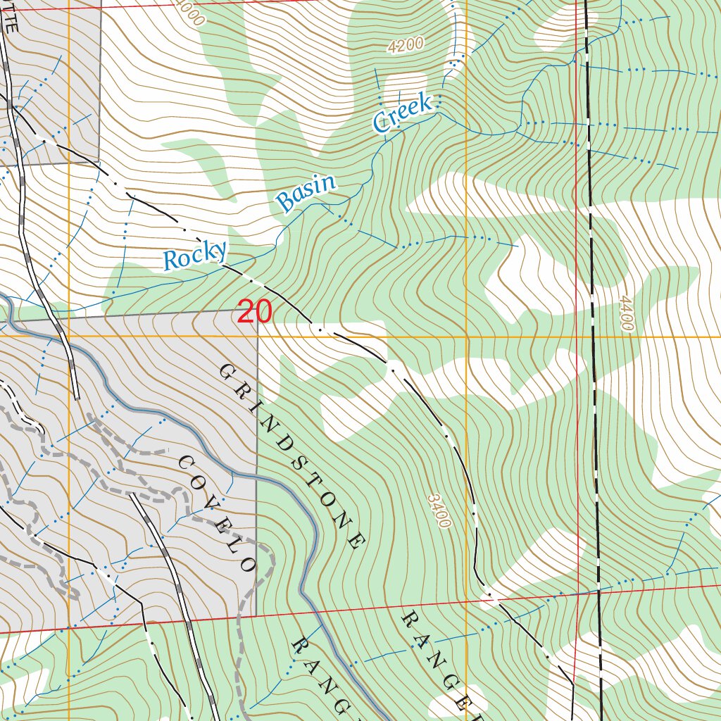 Plaskett Ridge, CA FSTopo Map by US Forest Service - Topo | Avenza Maps