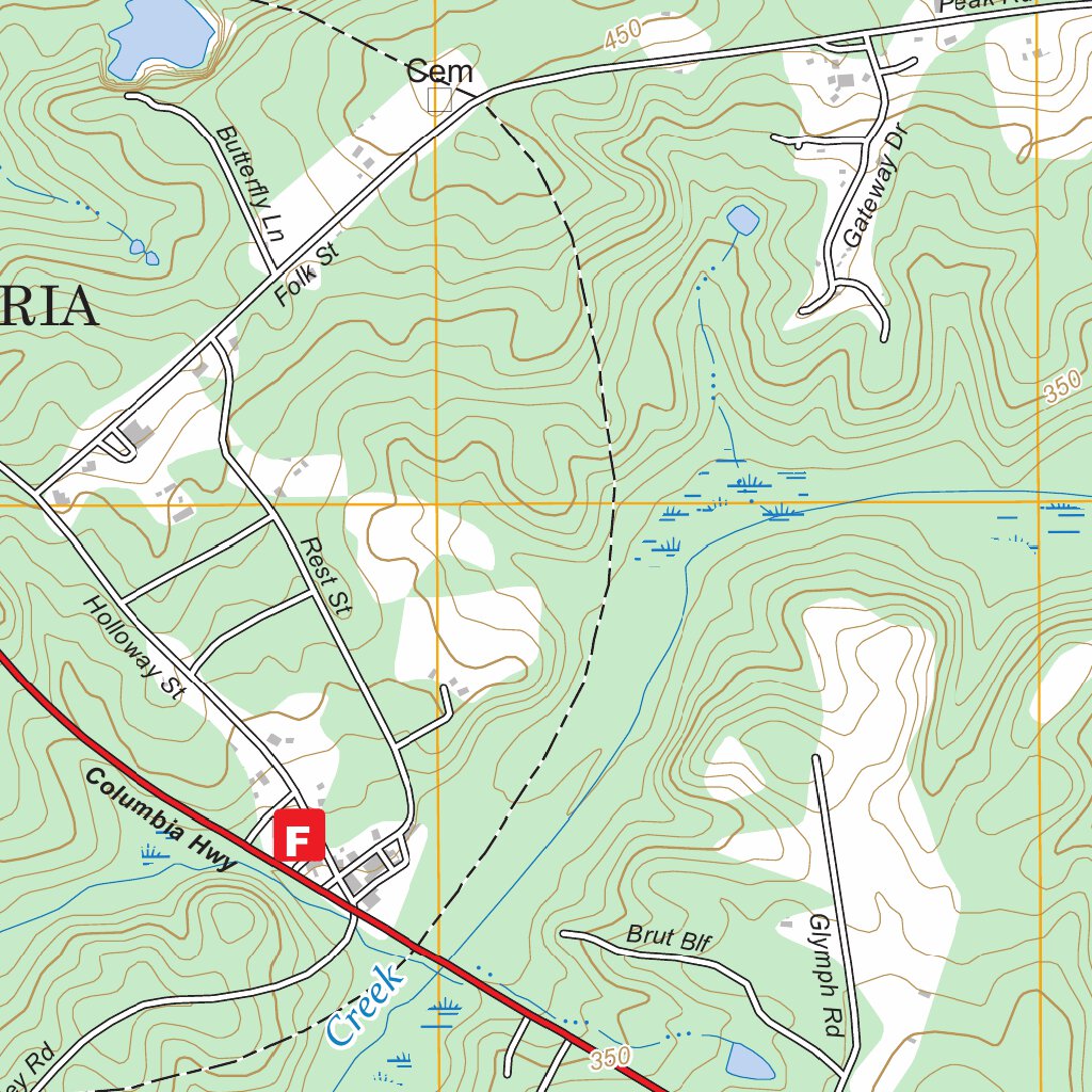 Pomaria, SC FSTopo Map by US Forest Service - Topo | Avenza Maps