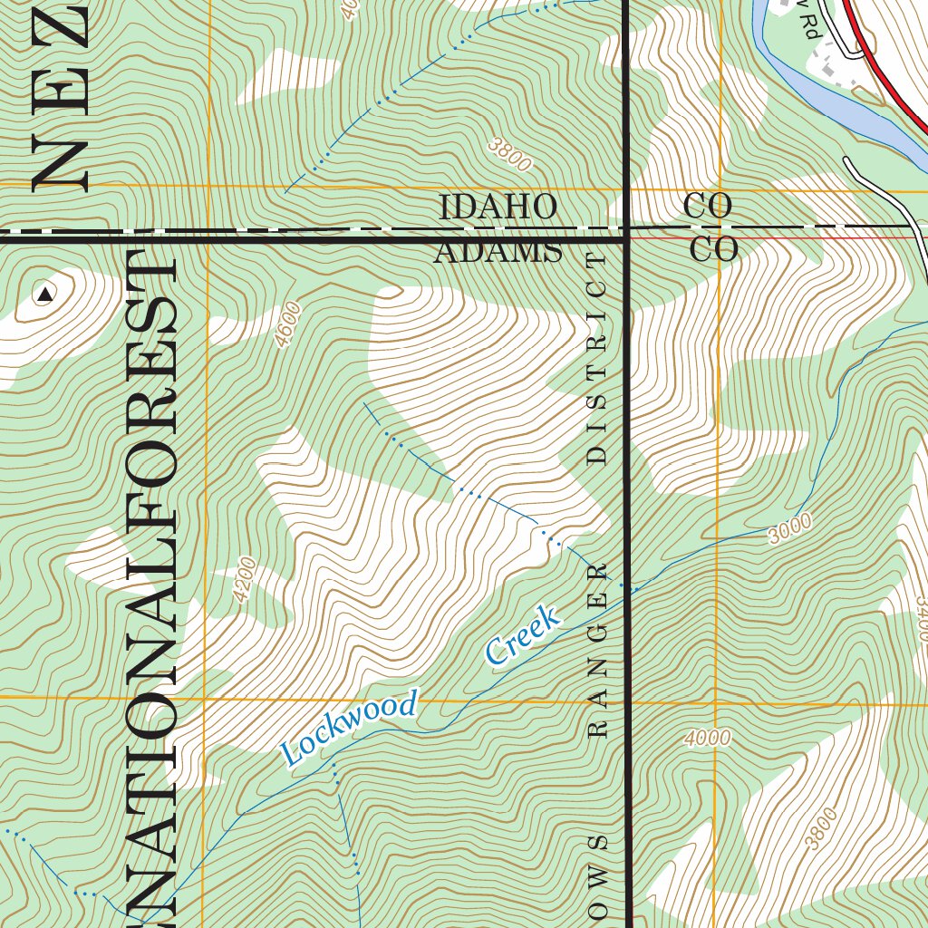 Pollock, ID FSTopo Map by US Forest Service - Topo | Avenza Maps