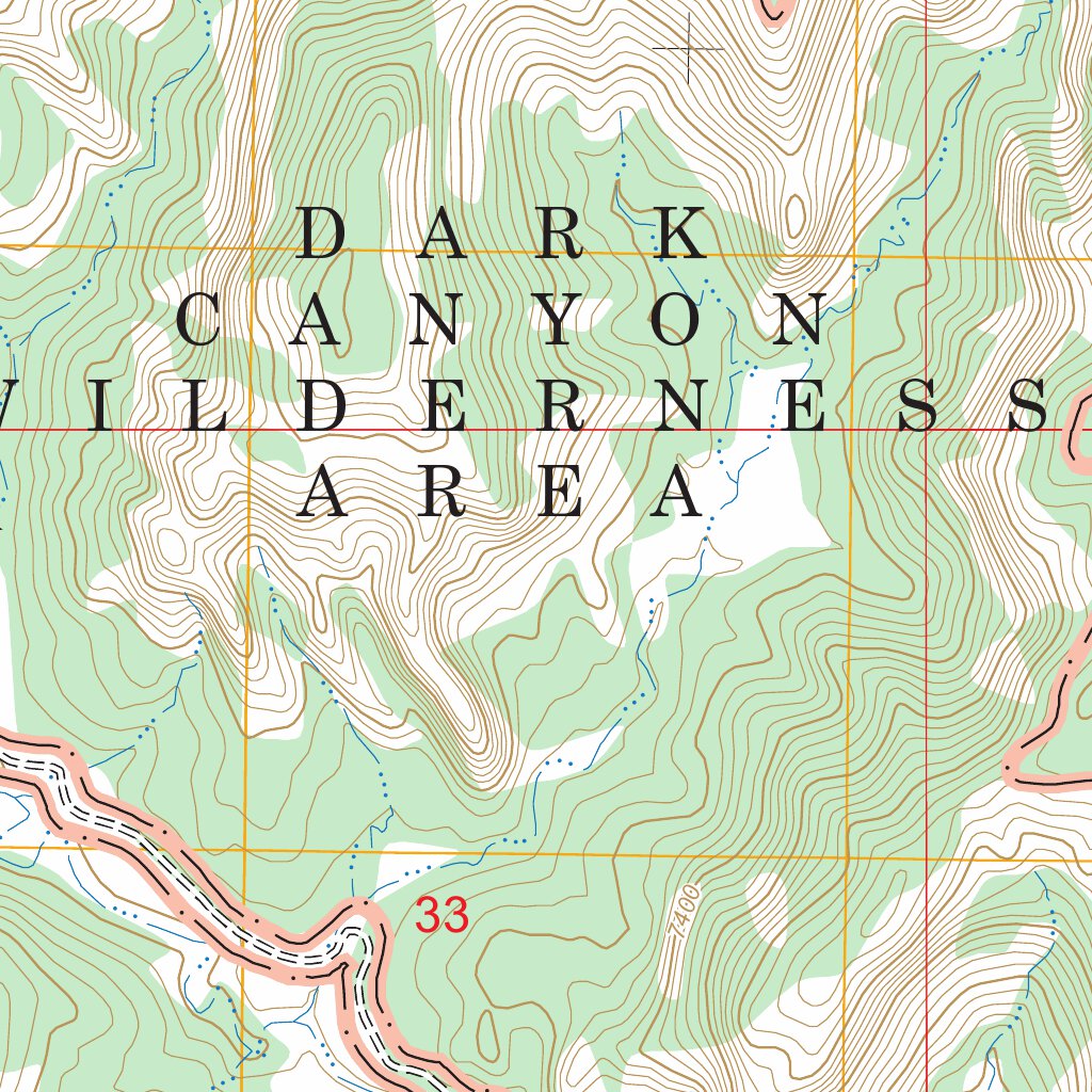 Poison Canyon, UT FSTopo Map by US Forest Service - Topo | Avenza Maps
