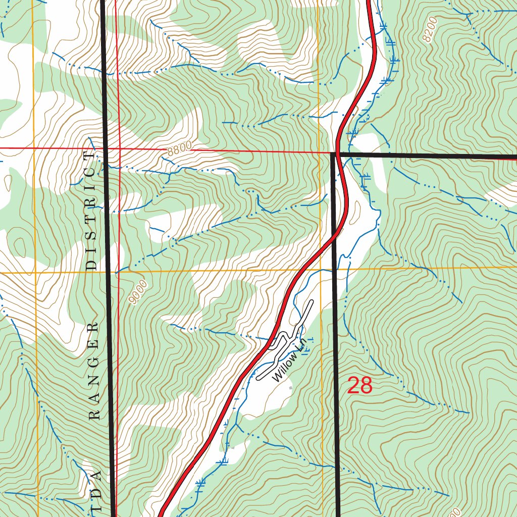 Poncha Pass, CO FSTopo Map by US Forest Service - Topo | Avenza Maps