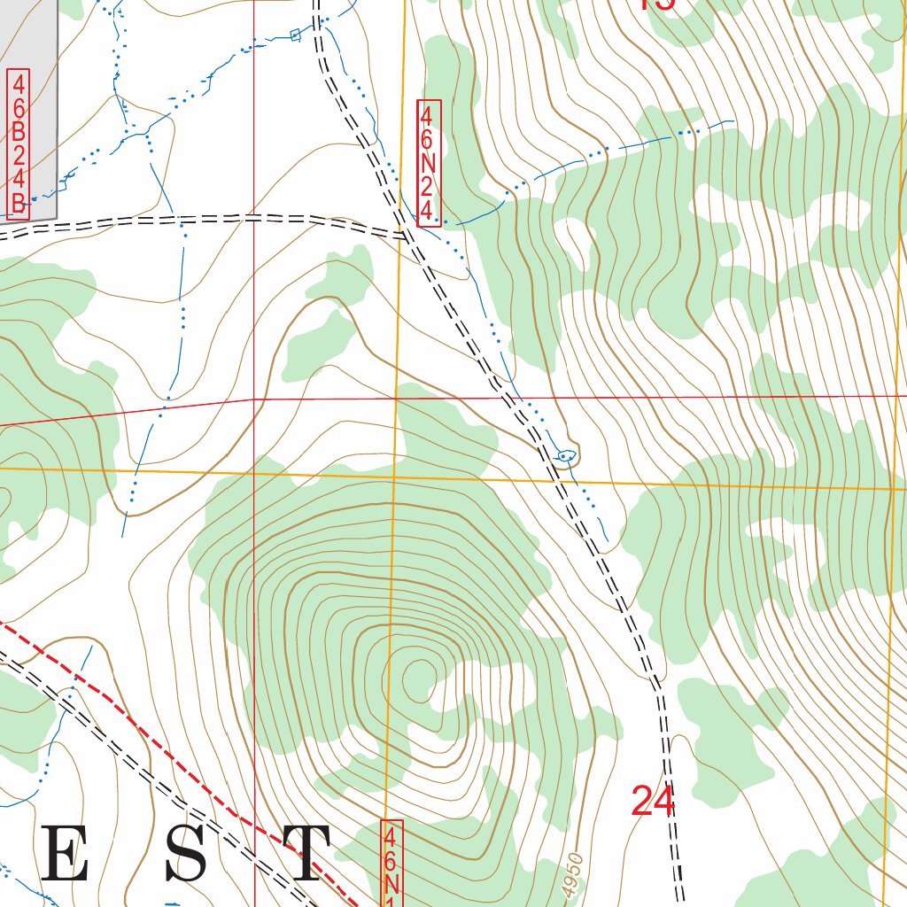 Pothole Valley, CA FSTopo Map by US Forest Service - Topo | Avenza Maps