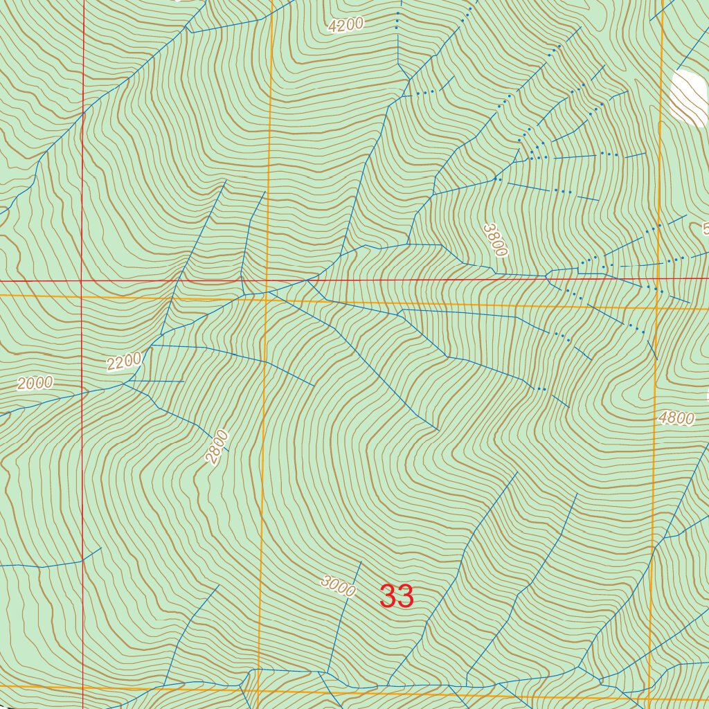 Prairie Mountain, WA FSTopo Map by US Forest Service - Topo | Avenza Maps