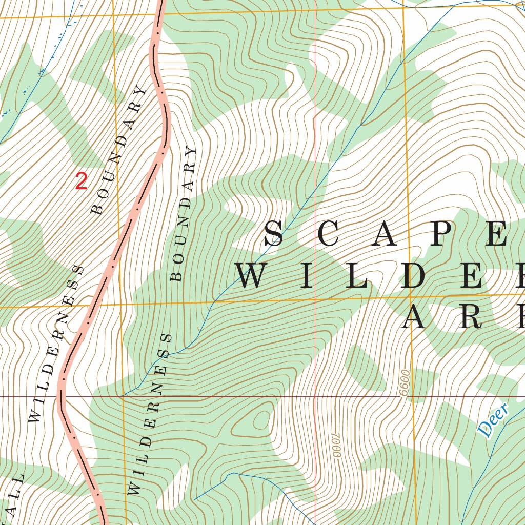Pretty Prairie, MT FSTopo Map by US Forest Service - Topo | Avenza Maps