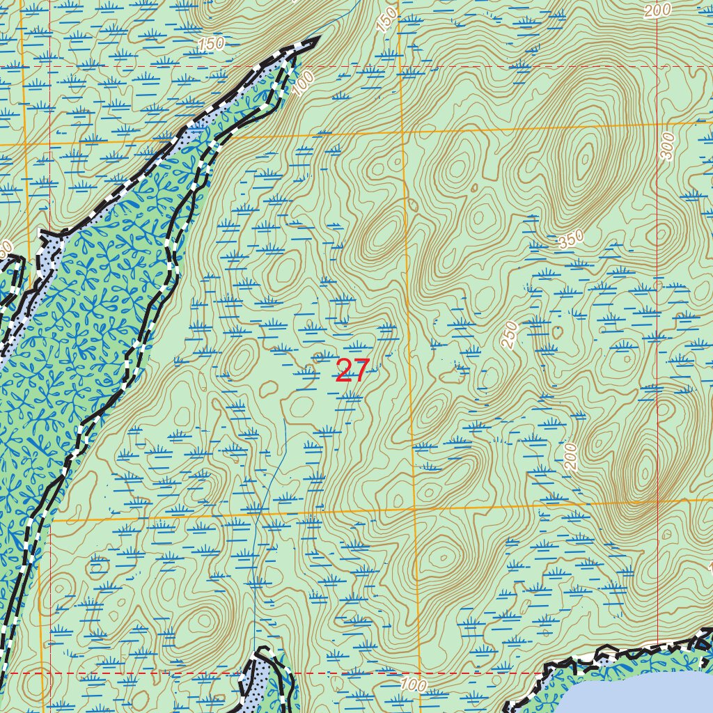 Prince Rupert D-4 NW, AK FSTopo Map by US Forest Service - Topo ...