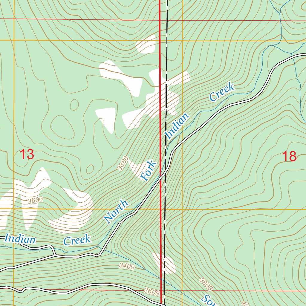 Priest Lake NE, ID FSTopo Map by US Forest Service - Topo | Avenza Maps