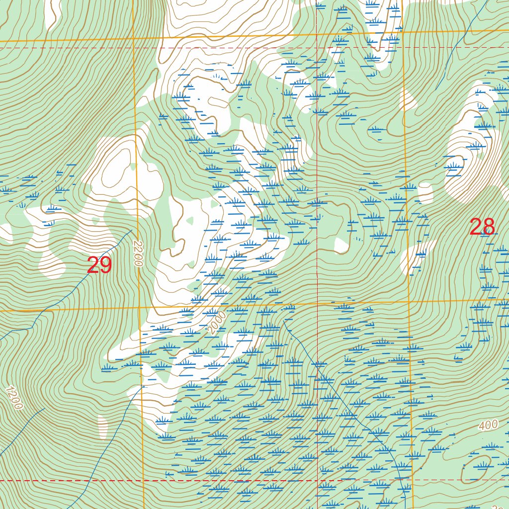 Prince Rupert D-2 NW, AK FSTopo Map by US Forest Service - Topo ...