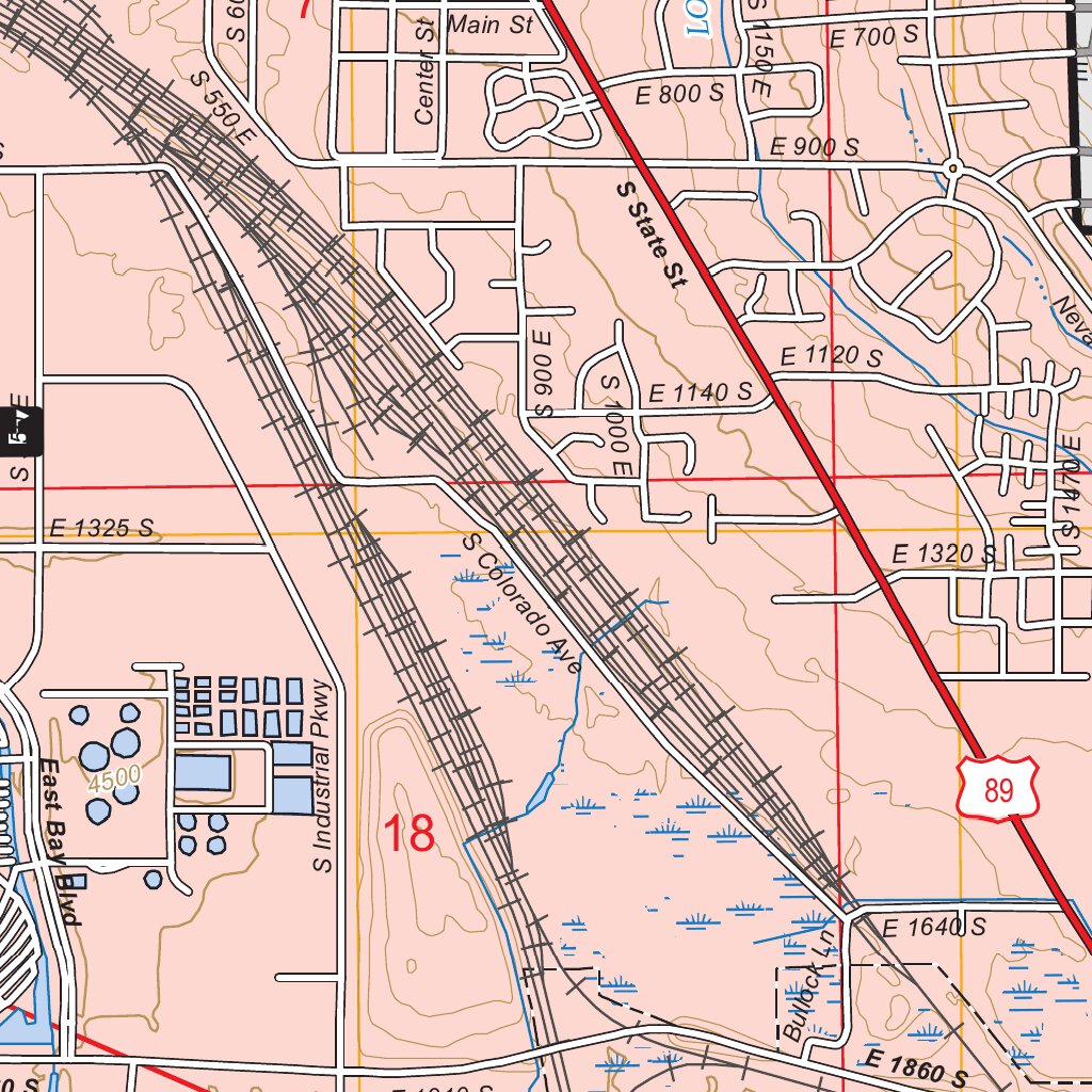 Provo, UT FSTopo Map by US Forest Service - Topo | Avenza Maps