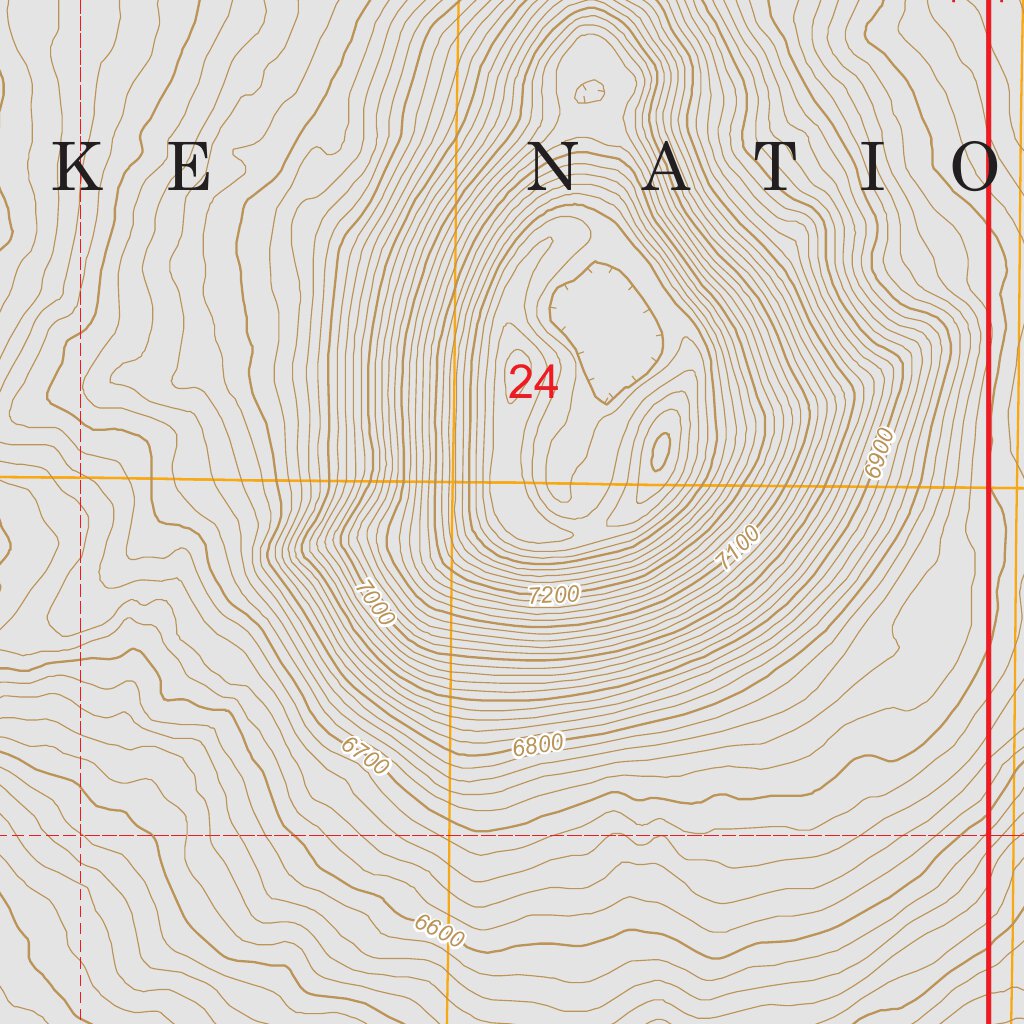 Pumice Desert East, OR FSTopo Map by US Forest Service - Topo | Avenza Maps