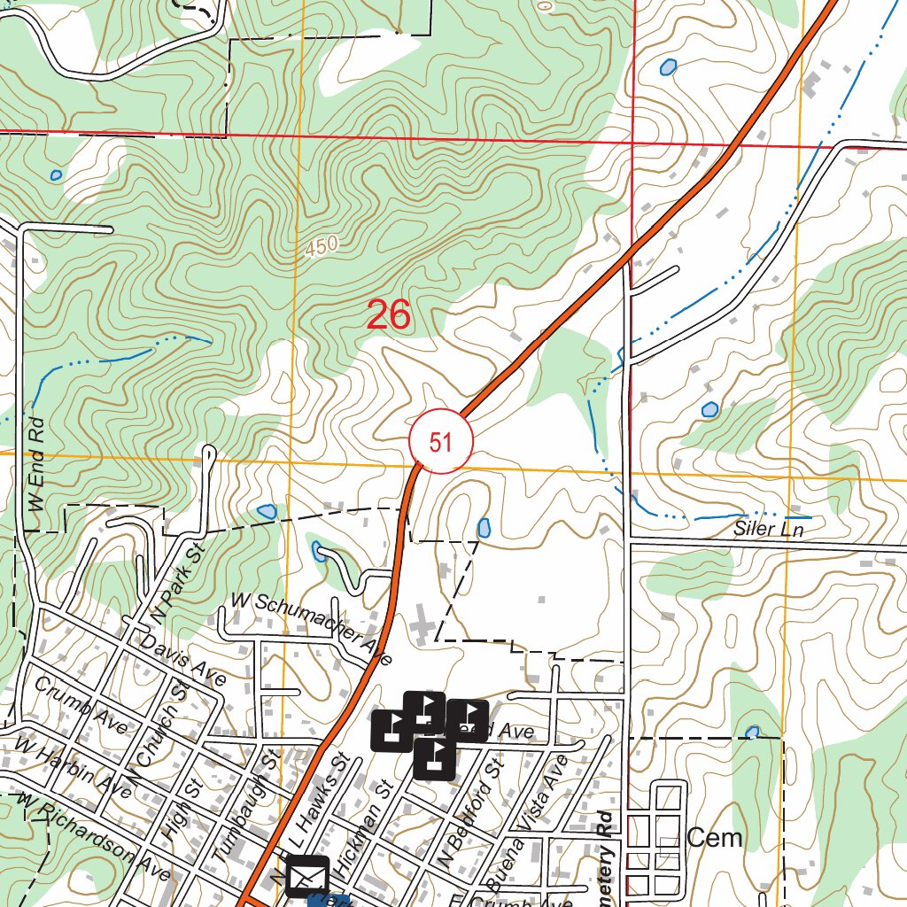 Puxico, MO FSTopo Map by US Forest Service - Topo | Avenza Maps