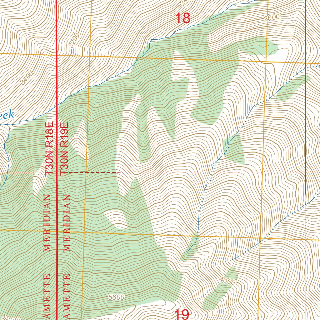 Pyramid Mountain, WA FSTopo Map by US Forest Service - Topo | Avenza Maps