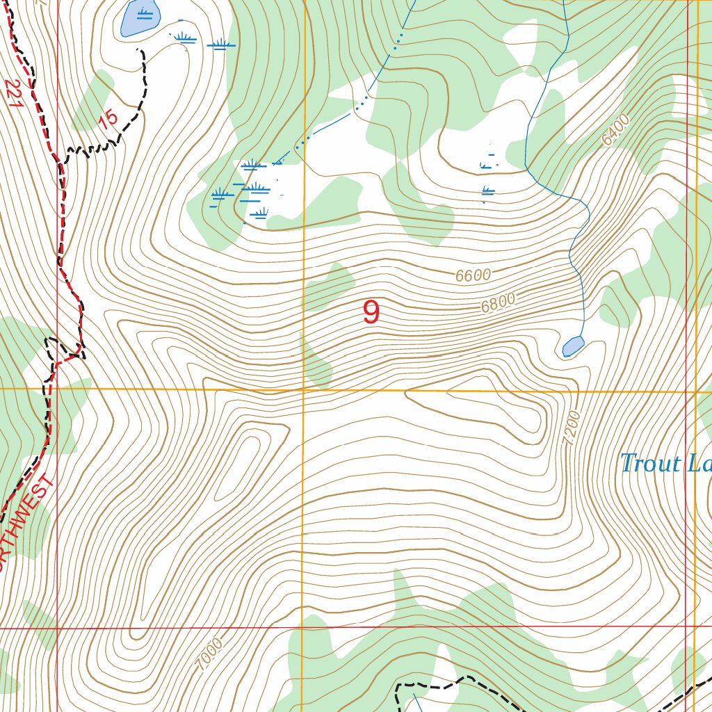 Pyramid Peak, ID FSTopo Map by US Forest Service - Topo | Avenza Maps