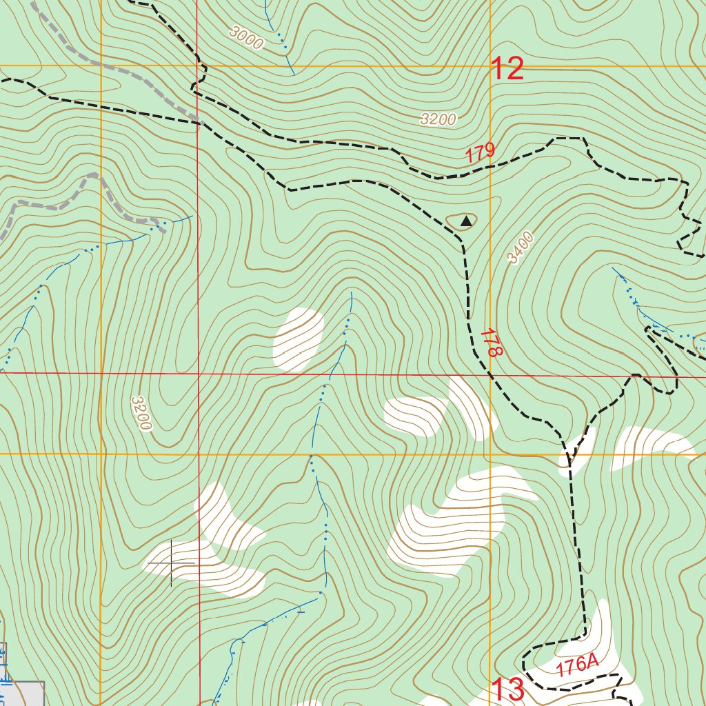 Quartz Mountain, ID FSTopo Map by US Forest Service - Topo | Avenza Maps