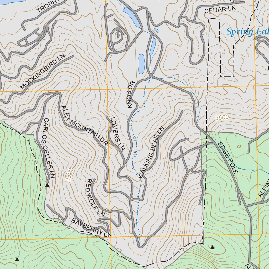 Rabun Bald, GA-NC FSTopo Map by US Forest Service - Topo | Avenza Maps