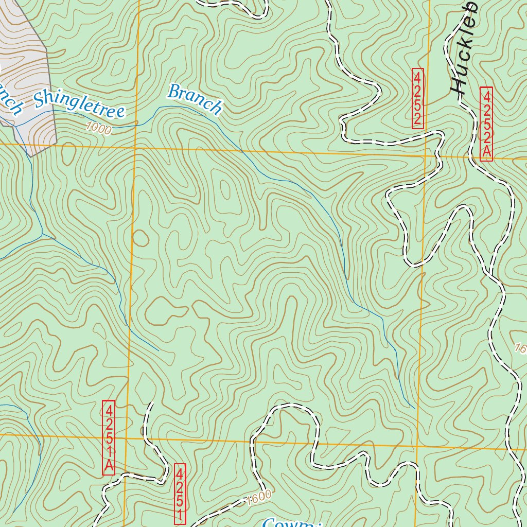 Rafter, TN FSTopo Map by US Forest Service - Topo | Avenza Maps