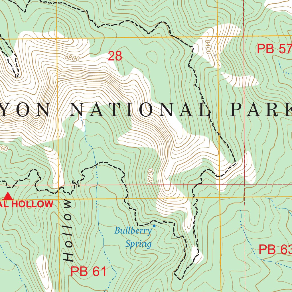 Rainbow Point, UT FSTopo Map by US Forest Service - Topo | Avenza Maps