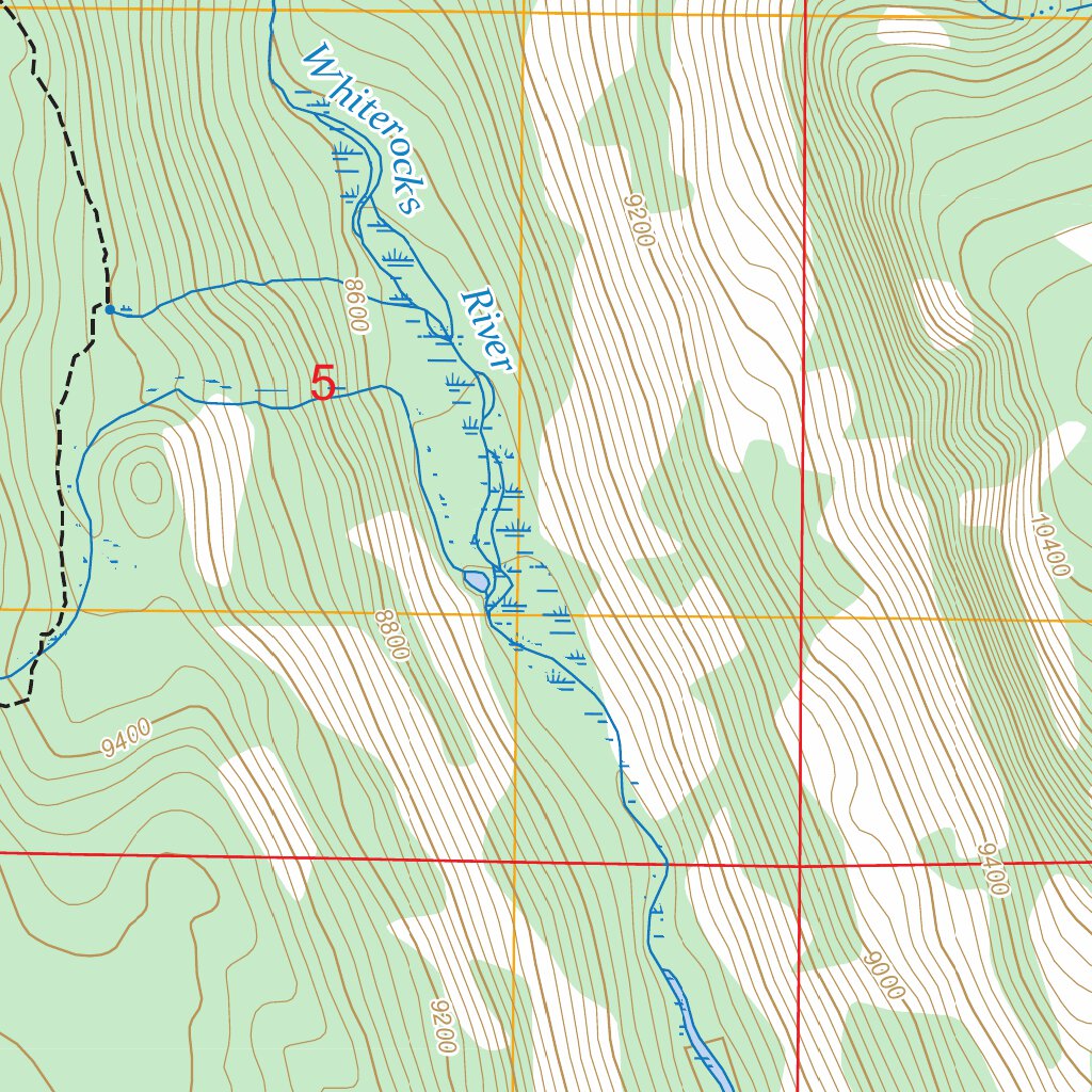 Rasmussen Lakes, UT FSTopo Map by US Forest Service - Topo | Avenza Maps