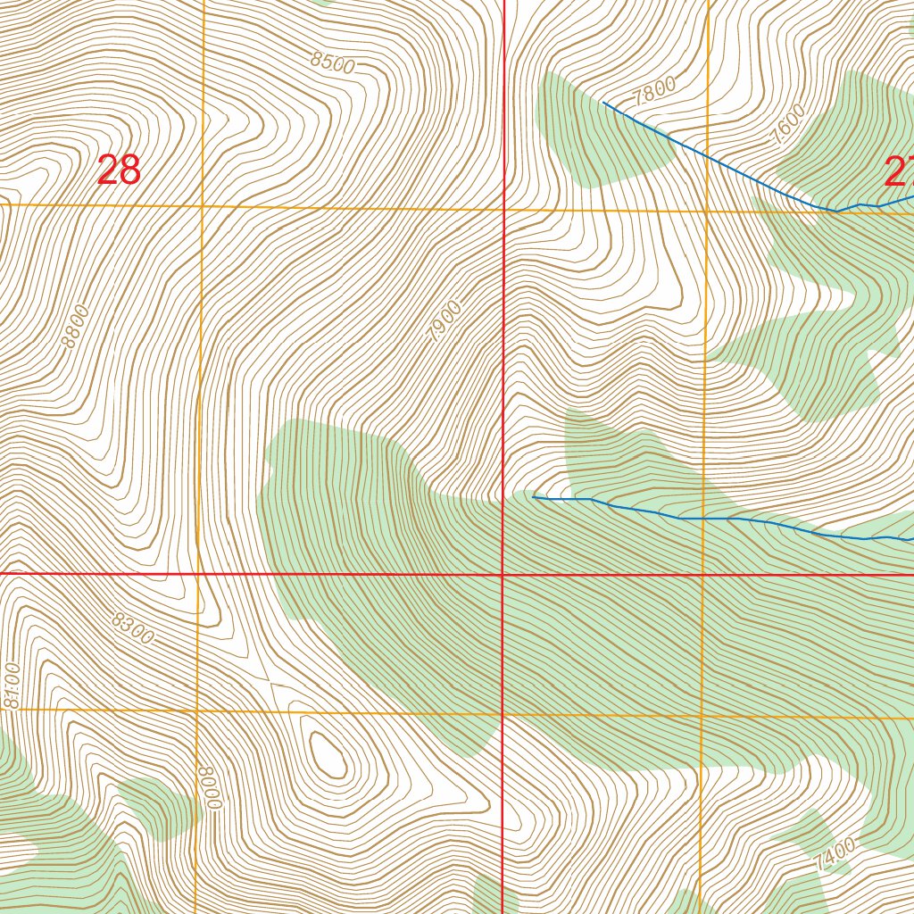 Raspberry Butte, MT FSTopo Map by US Forest Service - Topo | Avenza Maps