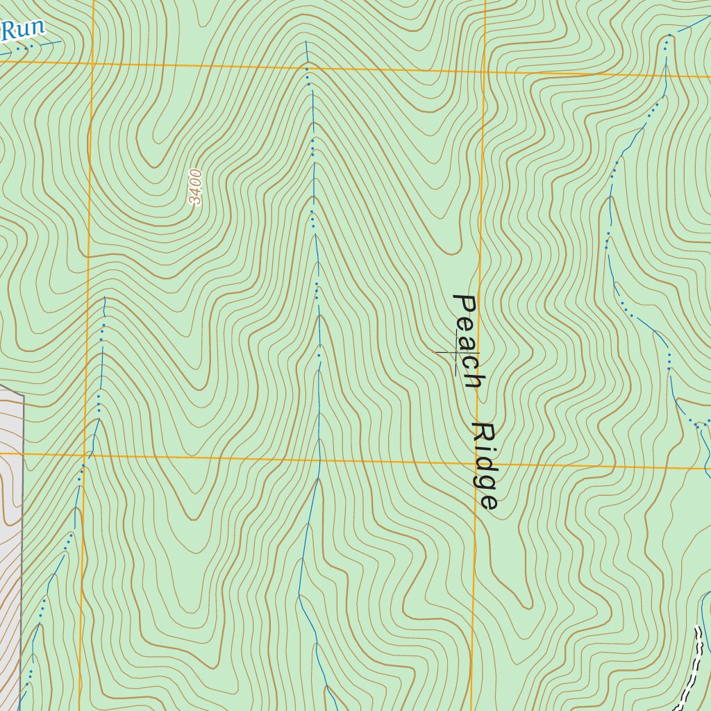 Rawley Springs, VA FSTopo Map by US Forest Service - Topo | Avenza Maps