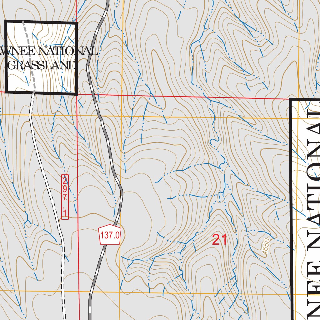 Raymer NE, CO FSTopo Map by US Forest Service - Topo | Avenza Maps