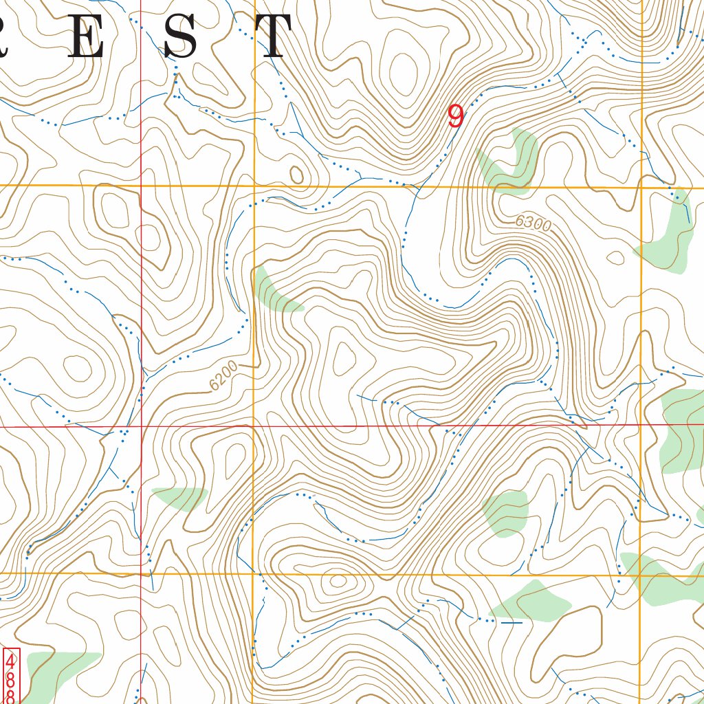 Red Knoll, AZ FSTopo Map by US Forest Service - Topo | Avenza Maps