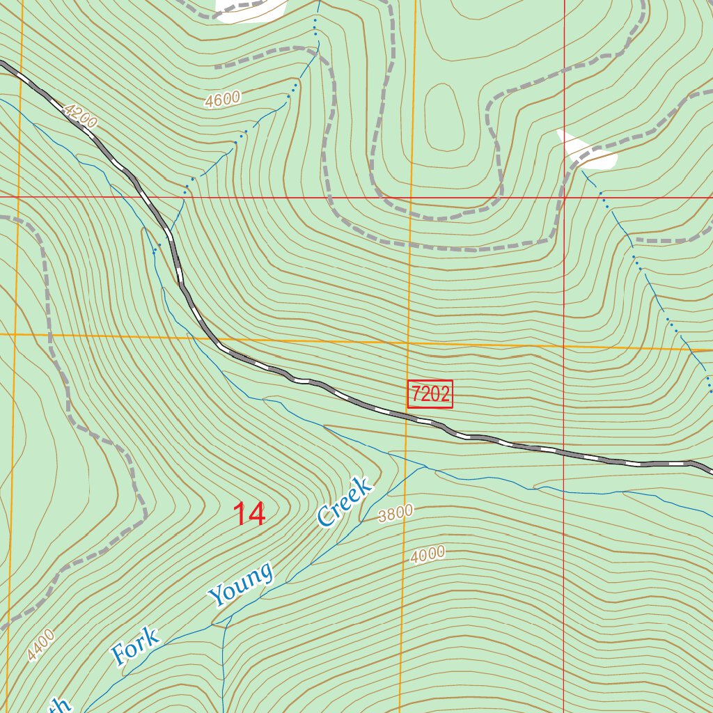 Red Mountain, MT-BC FSTopo Map by US Forest Service - Topo | Avenza Maps