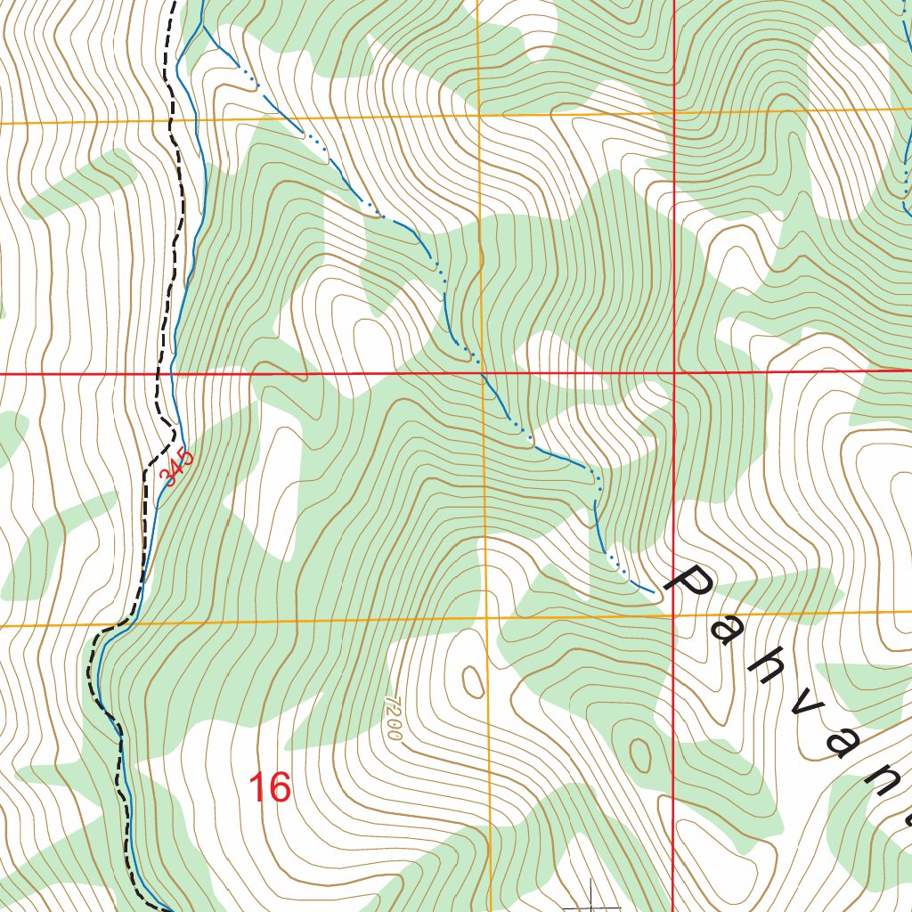 Red Ridge, UT FSTopo Map by US Forest Service - Topo | Avenza Maps