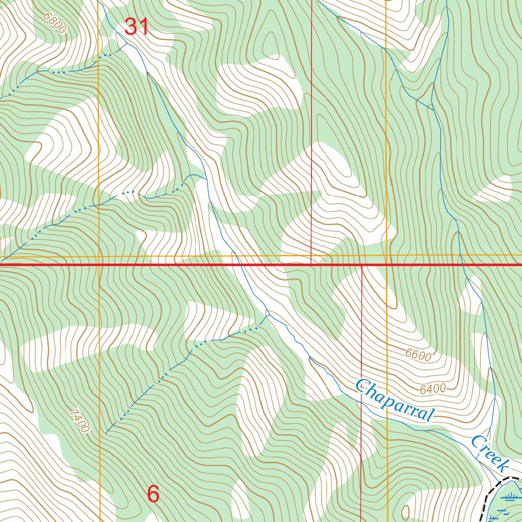 Red Ridge, ID FSTopo Map by US Forest Service - Topo | Avenza Maps