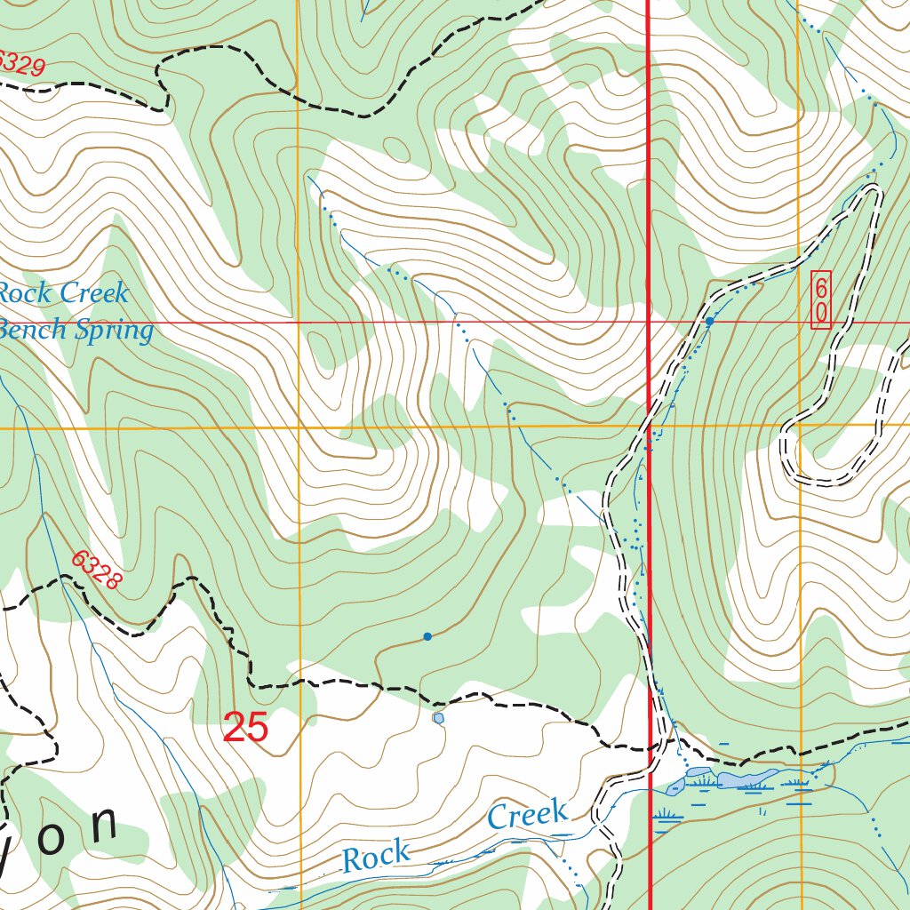 Red Spur Mountain, UT FSTopo Map by US Forest Service - Topo | Avenza Maps