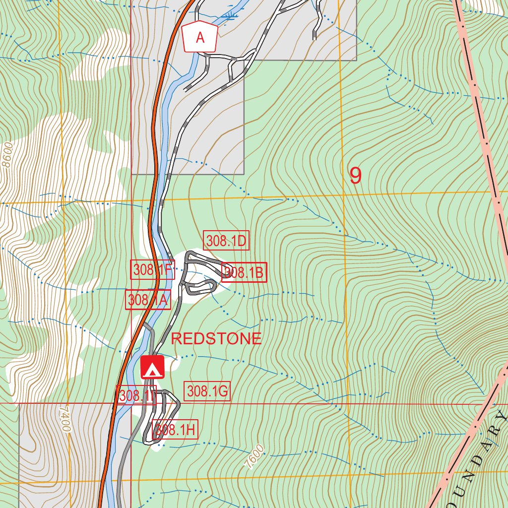 Redstone, CO FSTopo Map by US Forest Service - Topo | Avenza Maps