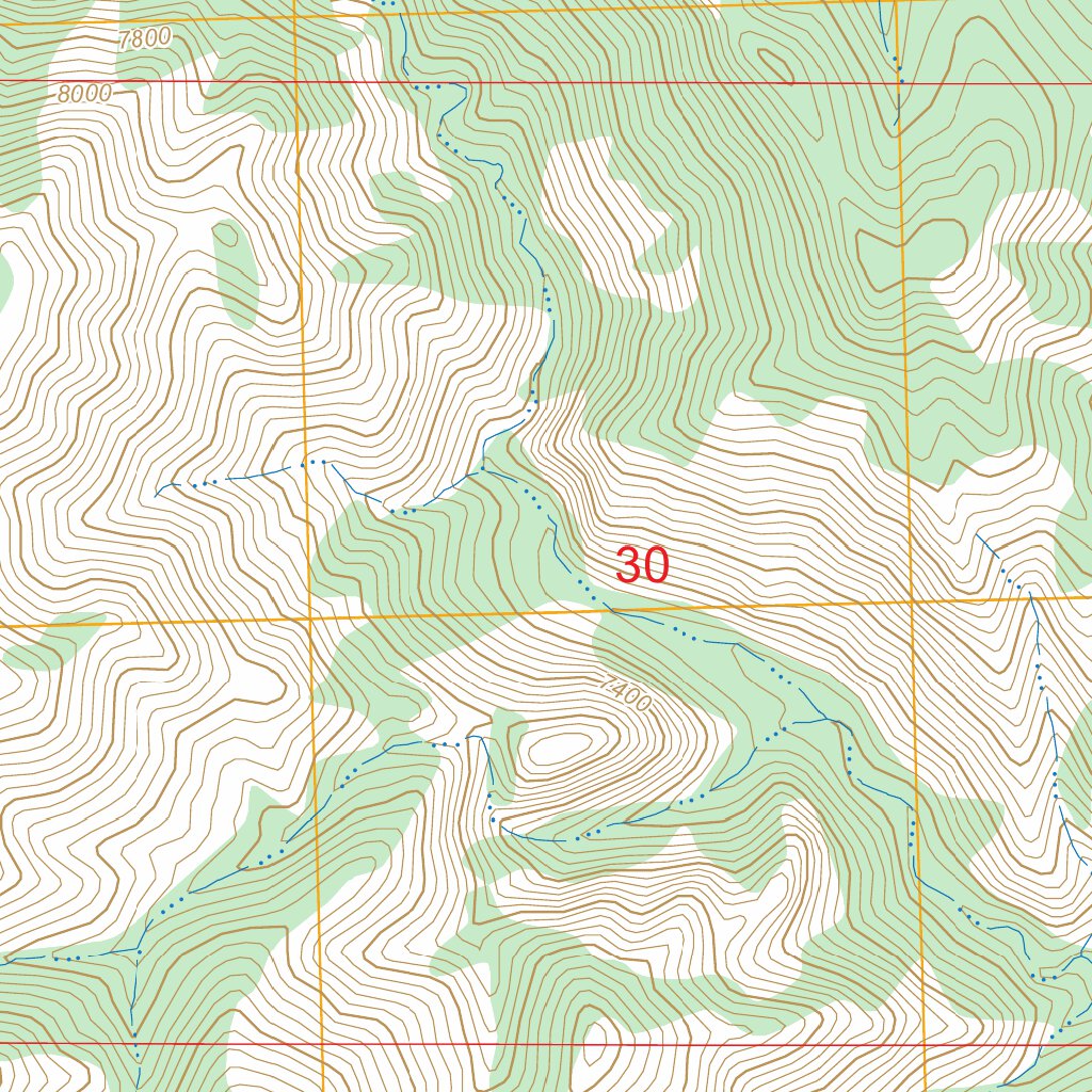 Reeds Peak, NM FSTopo Map by US Forest Service - Topo | Avenza Maps