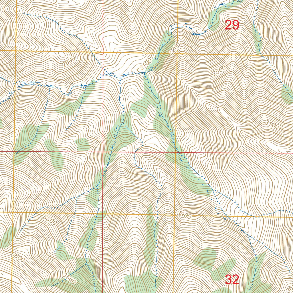 Reliz Canyon, CA FSTopo Map by US Forest Service - Topo | Avenza Maps