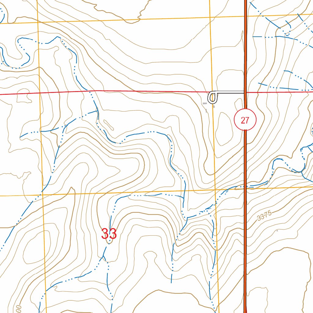 Richfield, KS FSTopo Map by US Forest Service - Topo | Avenza Maps