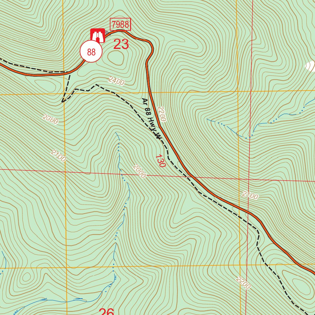 Rich Mountain, AR FSTopo Map by US Forest Service - Topo | Avenza Maps