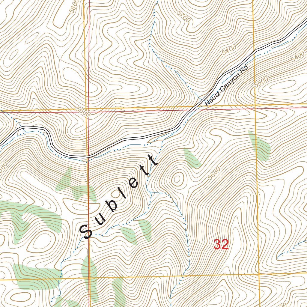 Rockland West, ID FSTopo Map by US Forest Service - Topo | Avenza Maps