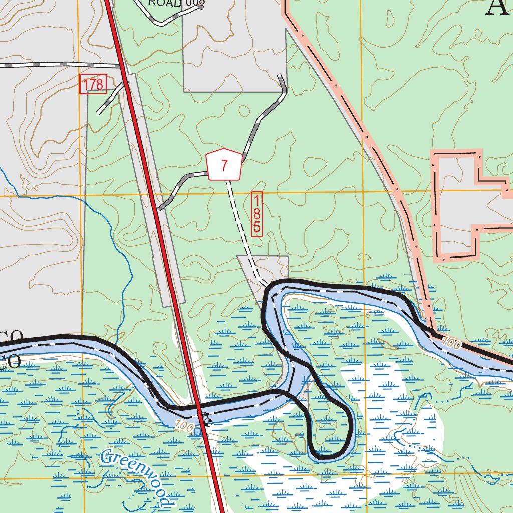 Rockland, TX FSTopo Map by US Forest Service - Topo | Avenza Maps