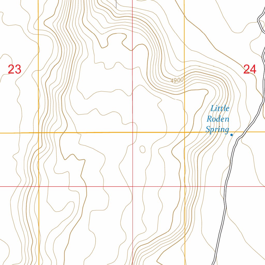 Roden Crater, AZ FSTopo Map by US Forest Service - Topo | Avenza Maps