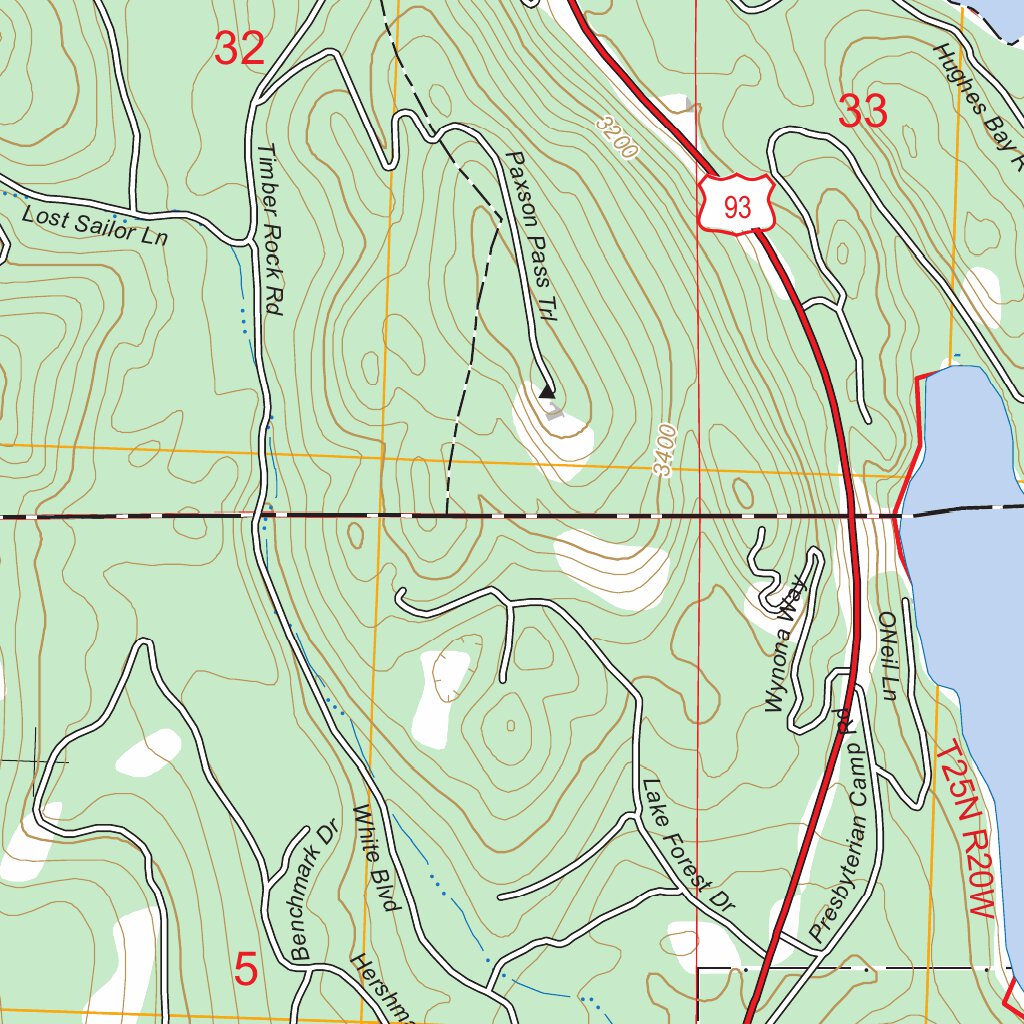 Rollins, MT FSTopo Map by US Forest Service - Topo | Avenza Maps