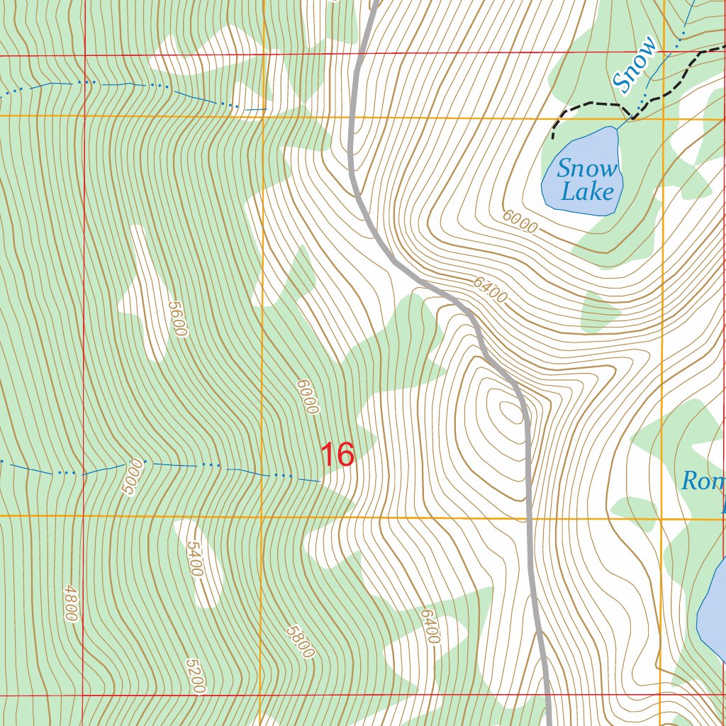 Roman Nose, ID FSTopo Map by US Forest Service - Topo | Avenza Maps