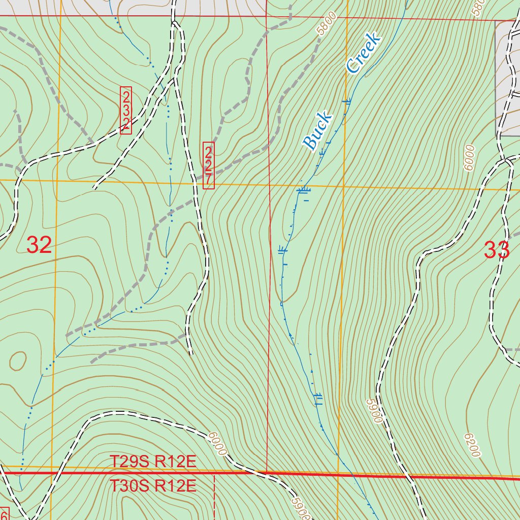 Rodman Rock, OR FSTopo Map by US Forest Service - Topo | Avenza Maps
