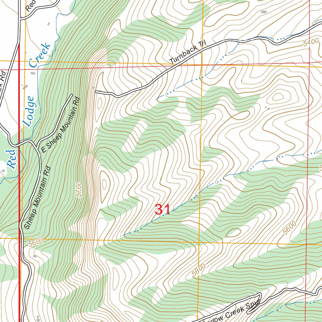 Roscoe, MT FSTopo Map by US Forest Service - Topo | Avenza Maps