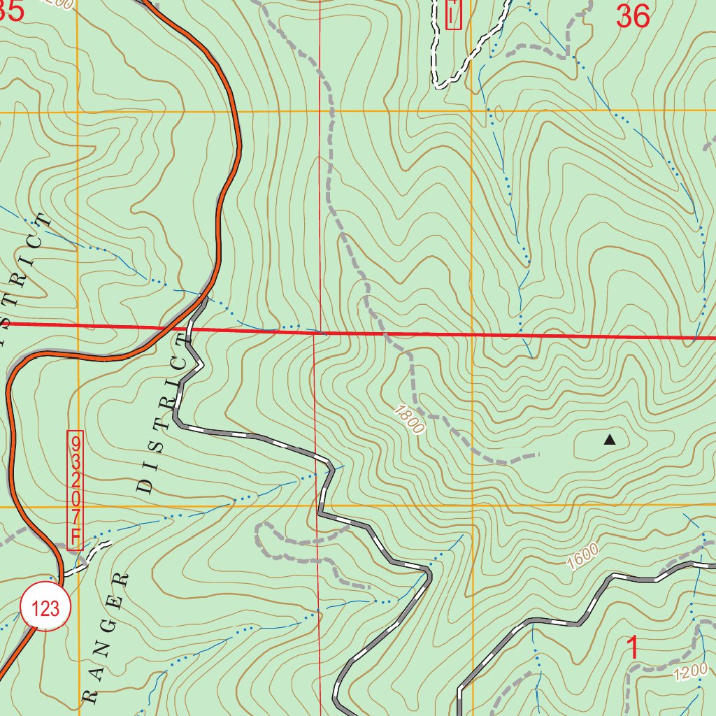 Rosetta, AR FSTopo Map by US Forest Service - Topo | Avenza Maps