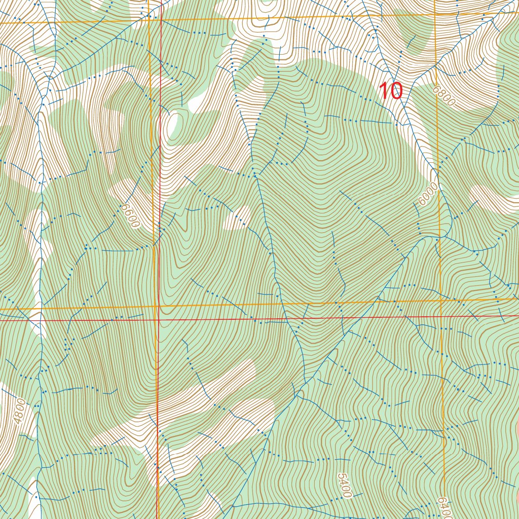 Rough Spur, CA FSTopo Map by US Forest Service - Topo | Avenza Maps