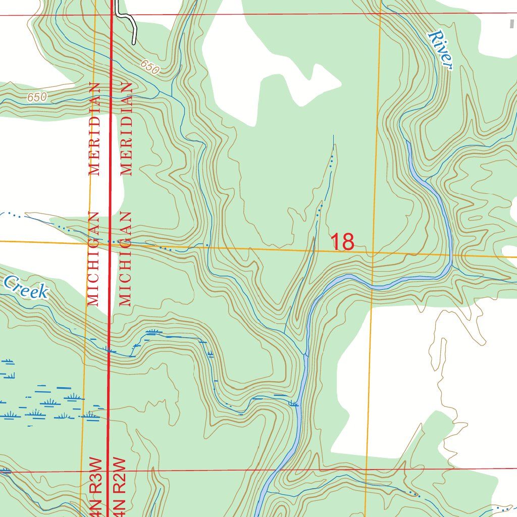Rudyard, MI FSTopo Map by US Forest Service - Topo | Avenza Maps