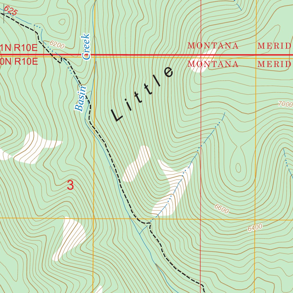 Russian Flat, MT FSTopo Map by US Forest Service - Topo | Avenza Maps
