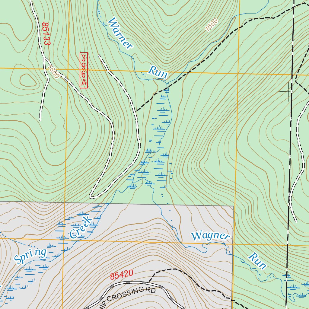 Russell City, PA FSTopo Map by US Forest Service - Topo | Avenza Maps