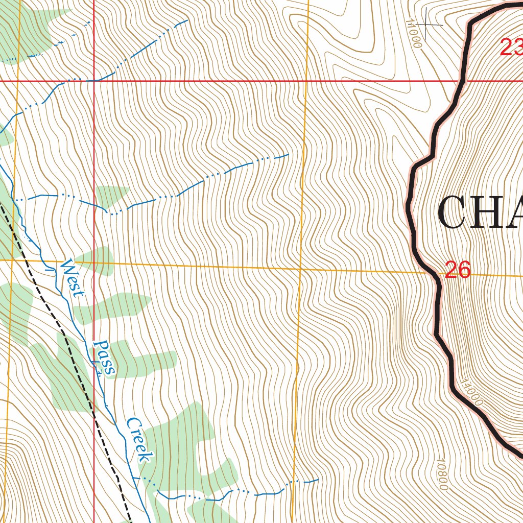 Ryan Peak, ID FSTopo Map by US Forest Service - Topo | Avenza Maps